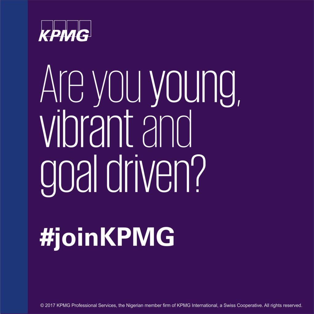 KPMG Graduate Trainee Programme 2020 for Young Nigerians KPMG Graduate Trainee Programme 2020 for Young Nigerians