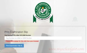 How to Re-Print JAMB UTME Slip 2022 › Do-it-Yourself