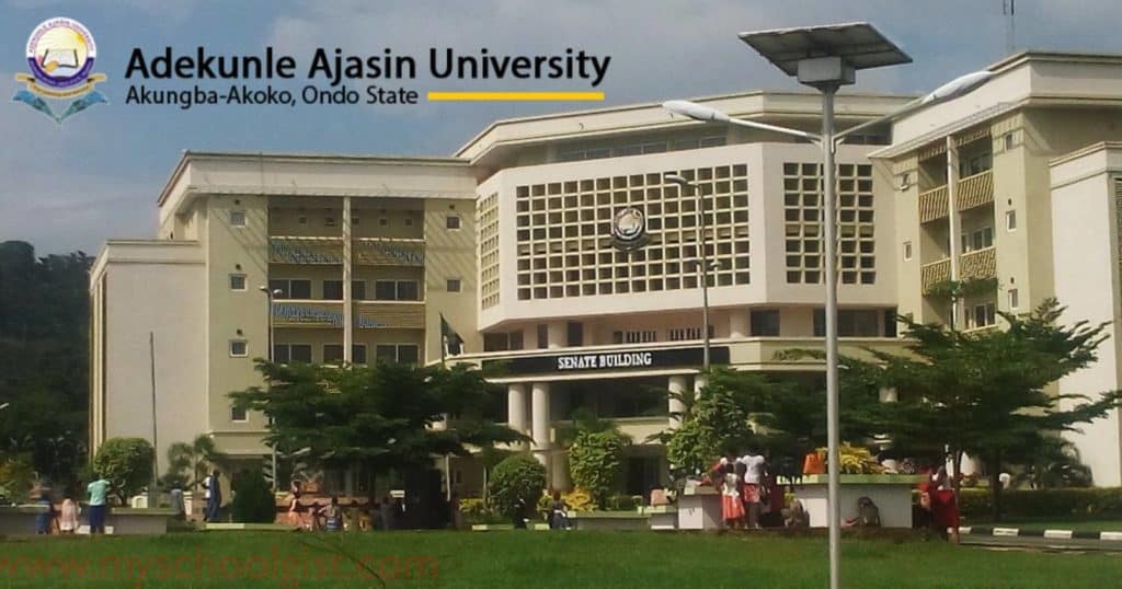 AAUA Postgraduate Supplementary Admission Form 2024/2025