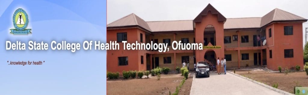 Delta State College of Health Tech Admission Form 2024/2025