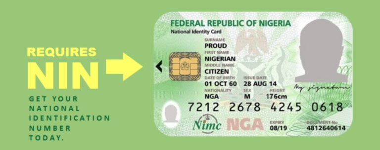 How to Register & Apply for National Identity Number (NIN)