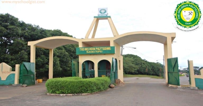 The Oke-Ogun Poly Saki (TOPS) HND Admission Form 2025/2026