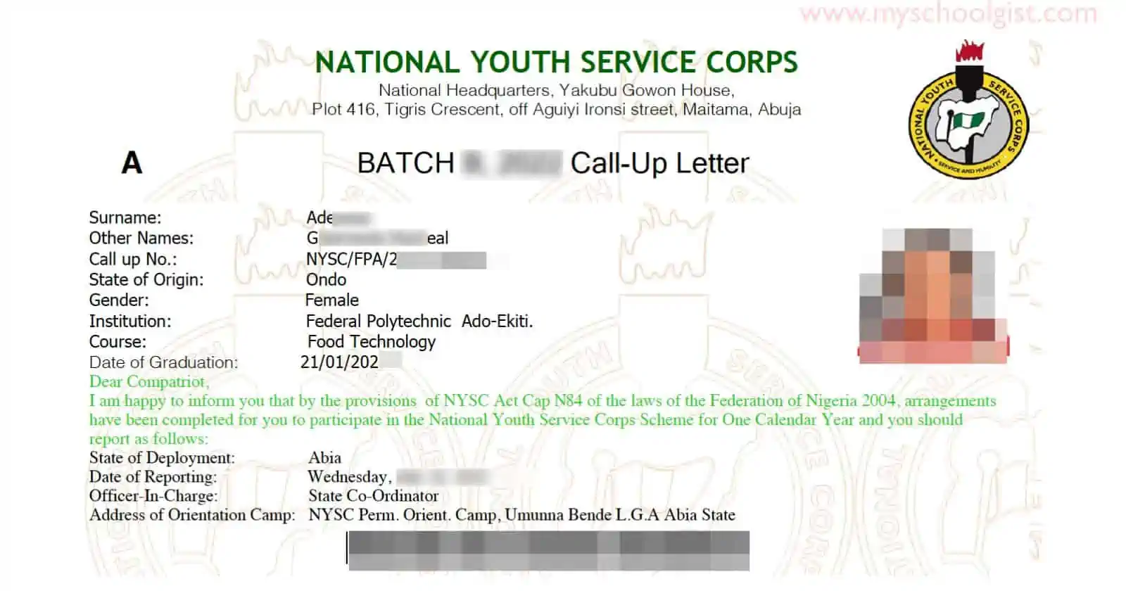 Nysc Portal Login Call Up Letter Login Pages Info nysc-portal-login-call-up-letter-login-pages-info
