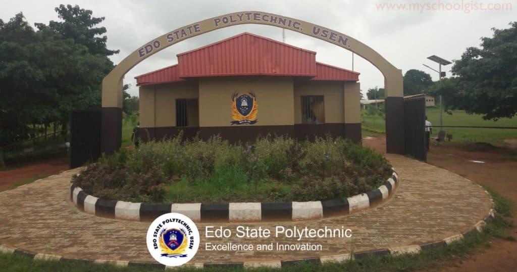 Edo State Poly ND Part-Time Admission Form 2025/2026