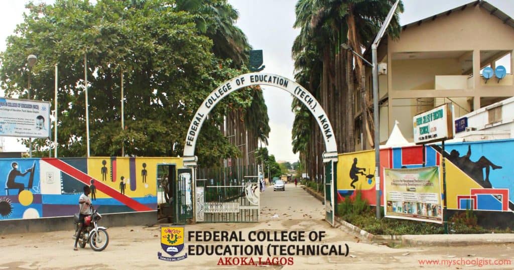 FCE (Technical), Akoka PDE Admission Form 2024/2025