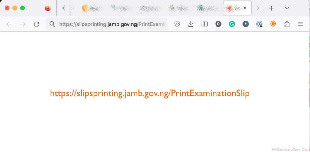 How to Reprint JAMB UTME Exam Slip 2023 on Phone & PC • MySchoolGist