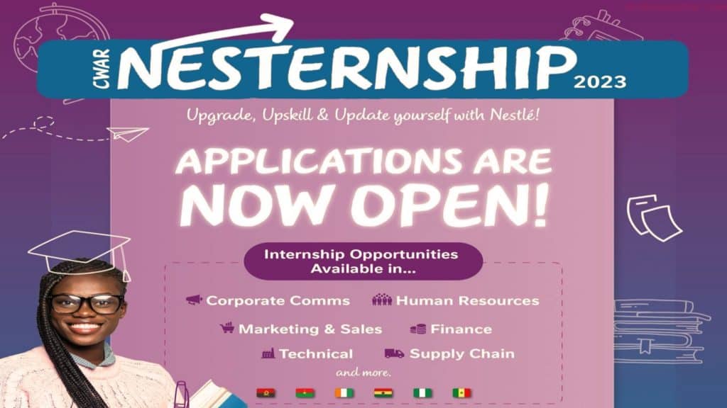 Apply for Nestle's Nesternship 2023 Internship Program