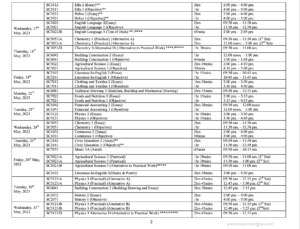 WAEC Timetable for School Candidates May/June 2023 • MySchoolGist