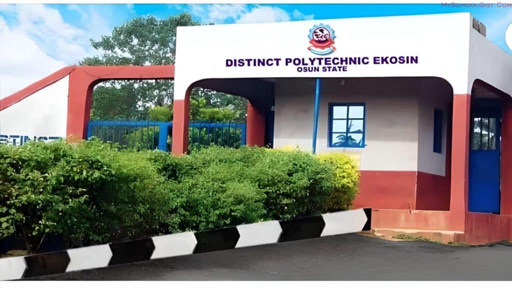 Distinct Polytechnic 2023/2024 Admission List Released!