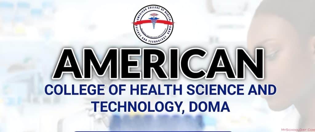 American College of Health and Tech Admission Form 2024/2025