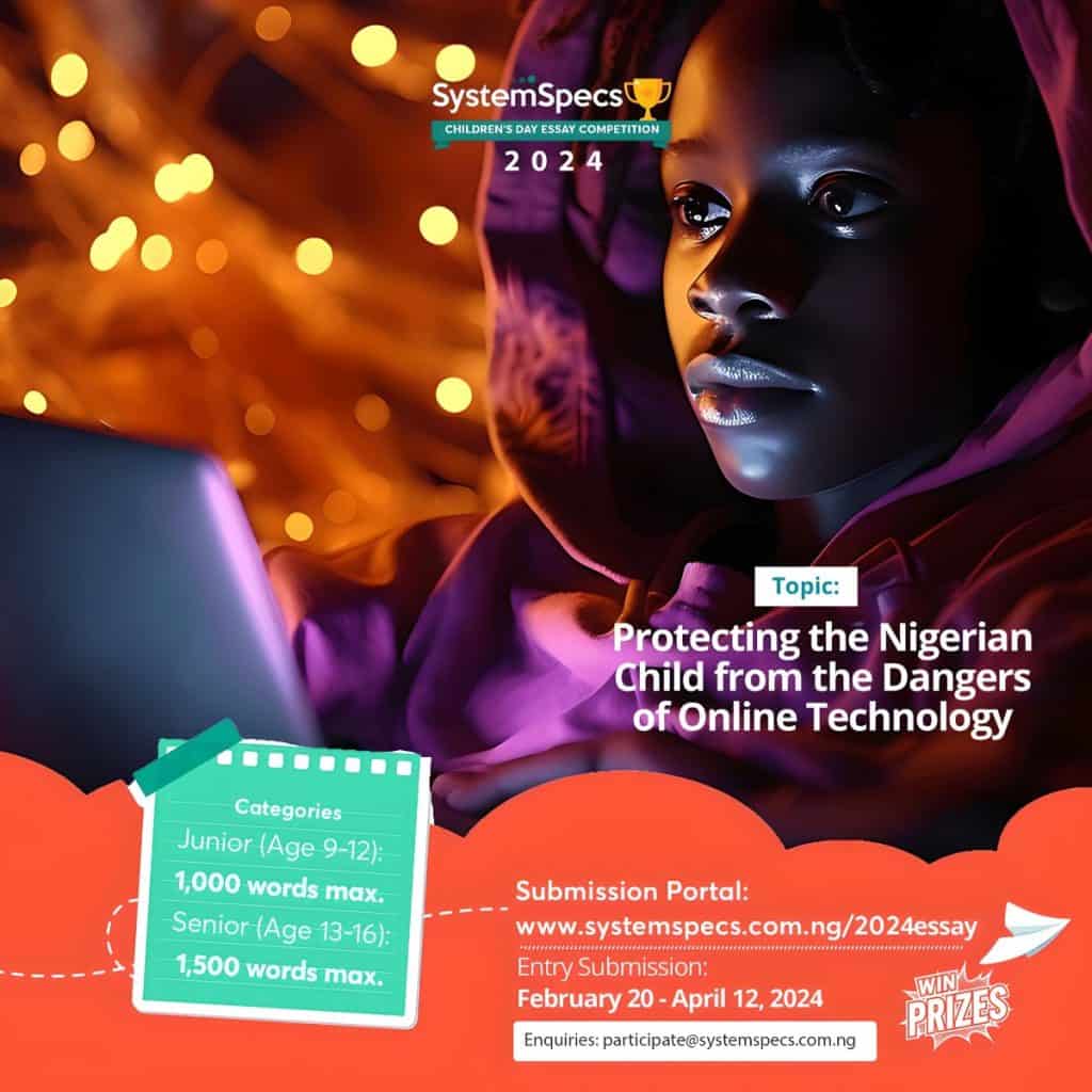 SystemSpecs Children's Day Essay Competition 2024 • MySchoolGist