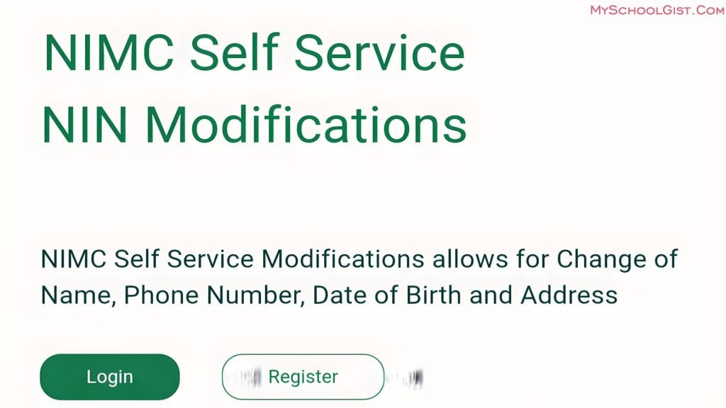How to Correct or Change NIN Details Online