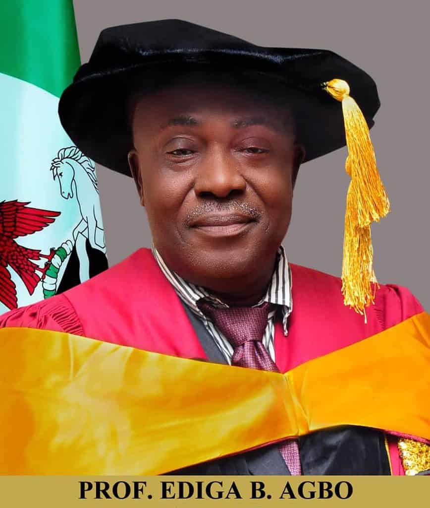 Prof. Ediga Bede Agbo Appointed FUHSO Acting Vice Chancellor