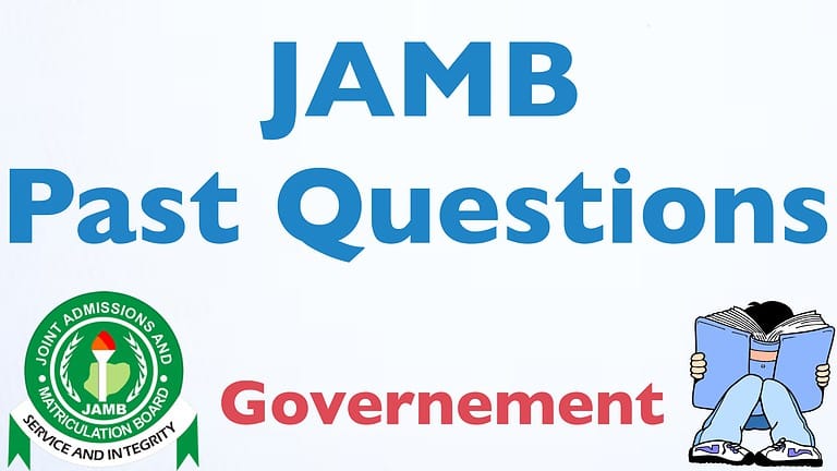 Download Government JAMB Past Questions and Answers